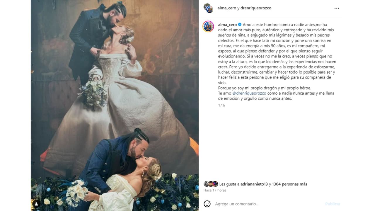 Alma Cero se casa con Enrique Orozco, amigo de su exesposo Edwin Luna: esto habría costado su ...