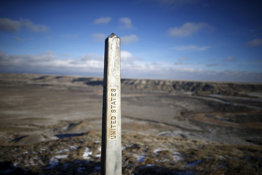 En fotos: Así es la frontera entre EEUU y Canadá | N+ Univision ...