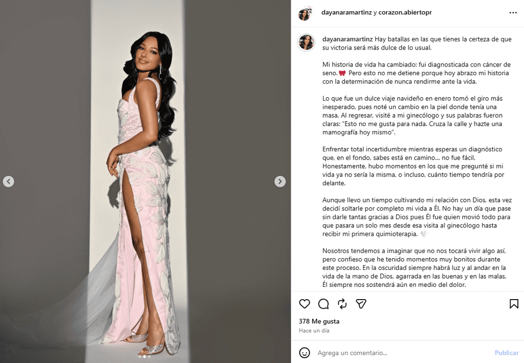 Ex Miss Mundo Puerto Rico revela que padece cáncer a sus 32 años: “De ...