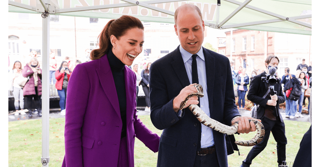 Kate Middleton sostuvo una tarántula en su visita a la universidad de ...