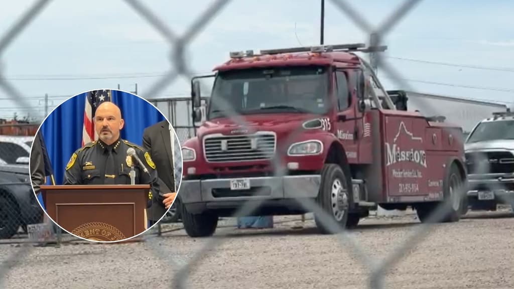 Sheriff del condado de Bexar, Javier Salazar, revela que recibió un ...