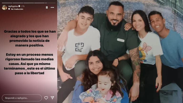 ¿Raphy Pina está libre? Él rompe el silencio tras reportarse que salió ...