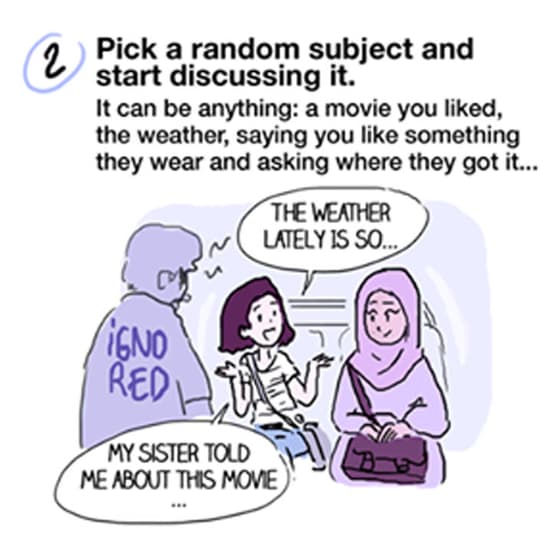 This comic explains how to intervene if you witness a racist incident ...