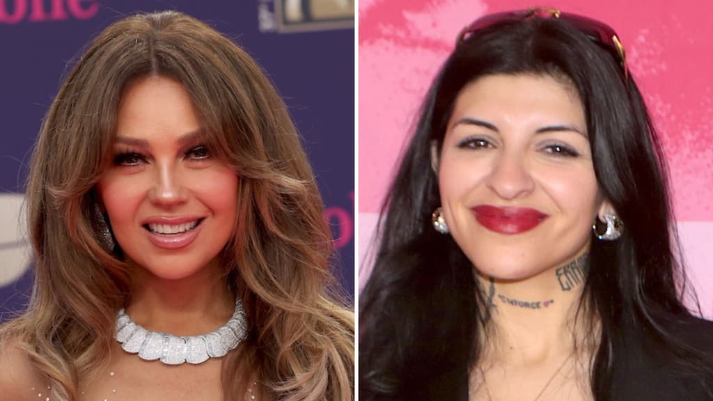 ¿Cuántas hermanas tiene Thalía y por qué Laura Zapata tiene un apellido ...