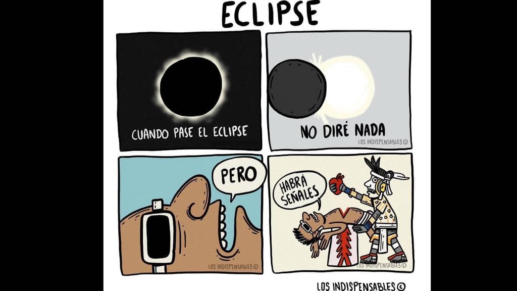 Eclipse total de Sol 2024: los mejores y más divertidos memes ...