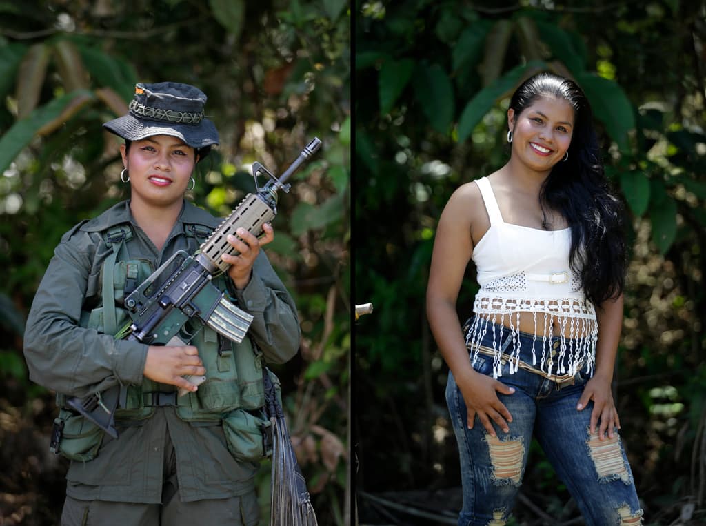 En fotos: Cómo se ven las guerrilleras de las FARC sin el uniforme | N+ ...