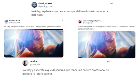 “No, Riley, y espérate a que”: El significado de la frase viral y los ...