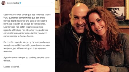 Lucero y su novio Michel Kuri se separan tras 11 años de relación: la ...