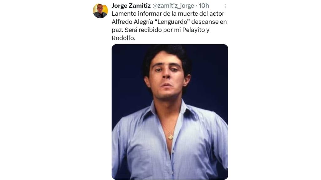 Muere Alfredo Alegría, Lenguardo en el programa '¡Cachún Cachún Ra Ra ...