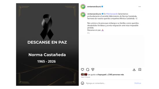 Muere hermana de querida presentadora: hace más de 30 años perdió a ...