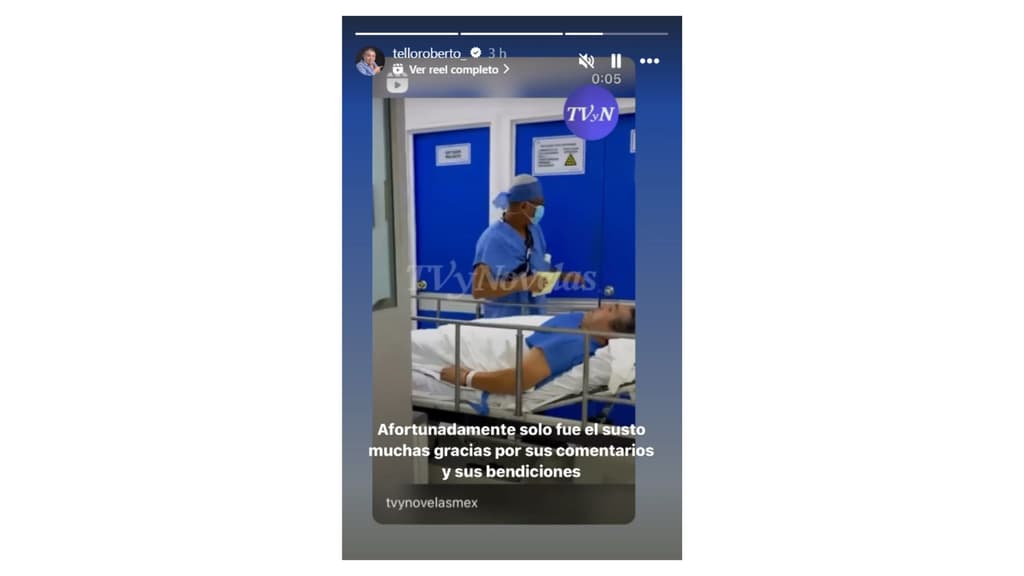 Roberto Tello, actor de Lo que la vida me robó, sufre accidente ...