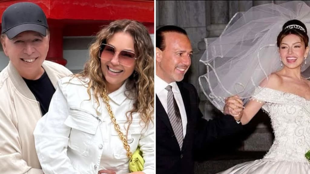 ¿Cuántas hermanas tiene Thalía y por qué Laura Zapata tiene un apellido ...