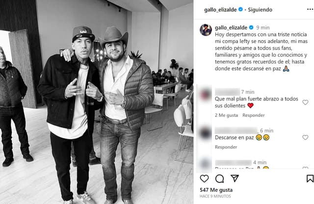Lefty SM es presuntamente asesinado: famosos reaccionan a muerte del ...