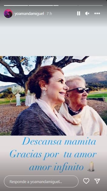 Muere la mamá de Amanda Miguel, a 9 meses de la partida de Diego ...