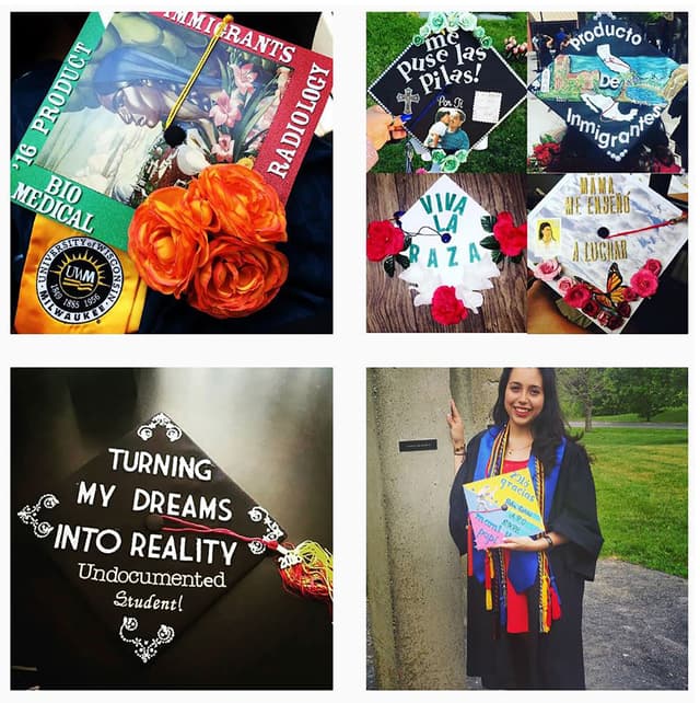 In photos: these graduation caps honor Hispanic heritage | Univision ...