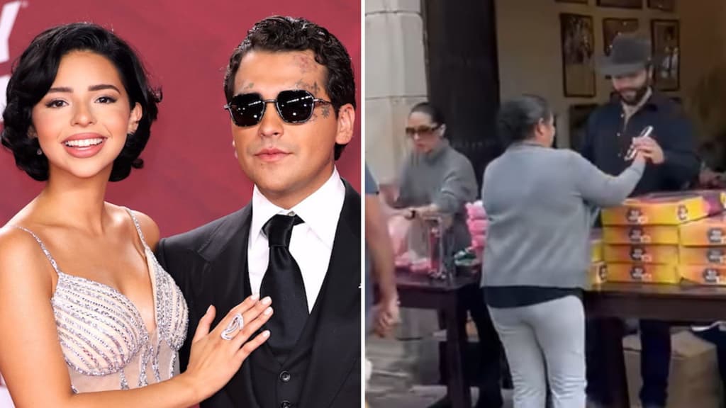 Los Aguilar regalan roscas de Reyes tras polémica de Ángela y Nodal por ...