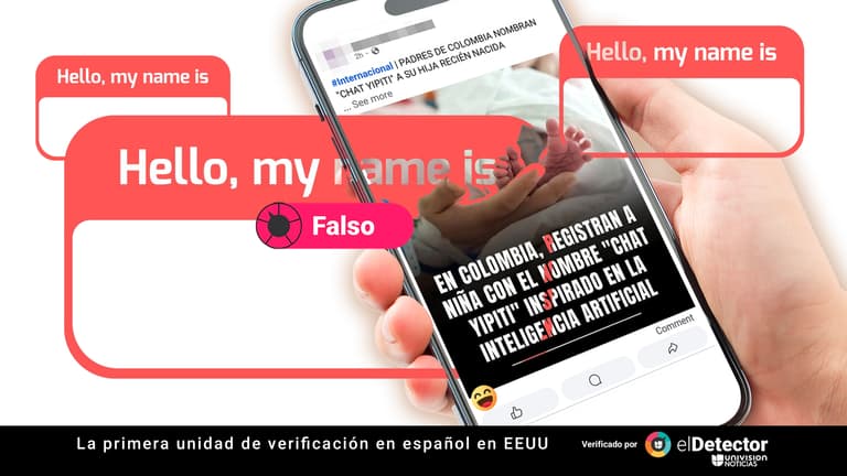 NO es cierto (por ahora) que se haya registrado en Colombia a una niña ...