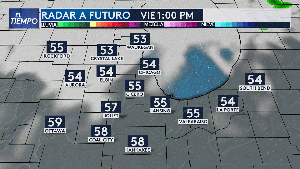 Mapas y gráficos del tiempo en Chicago | Fotos | Univision Chicago WGBO ...