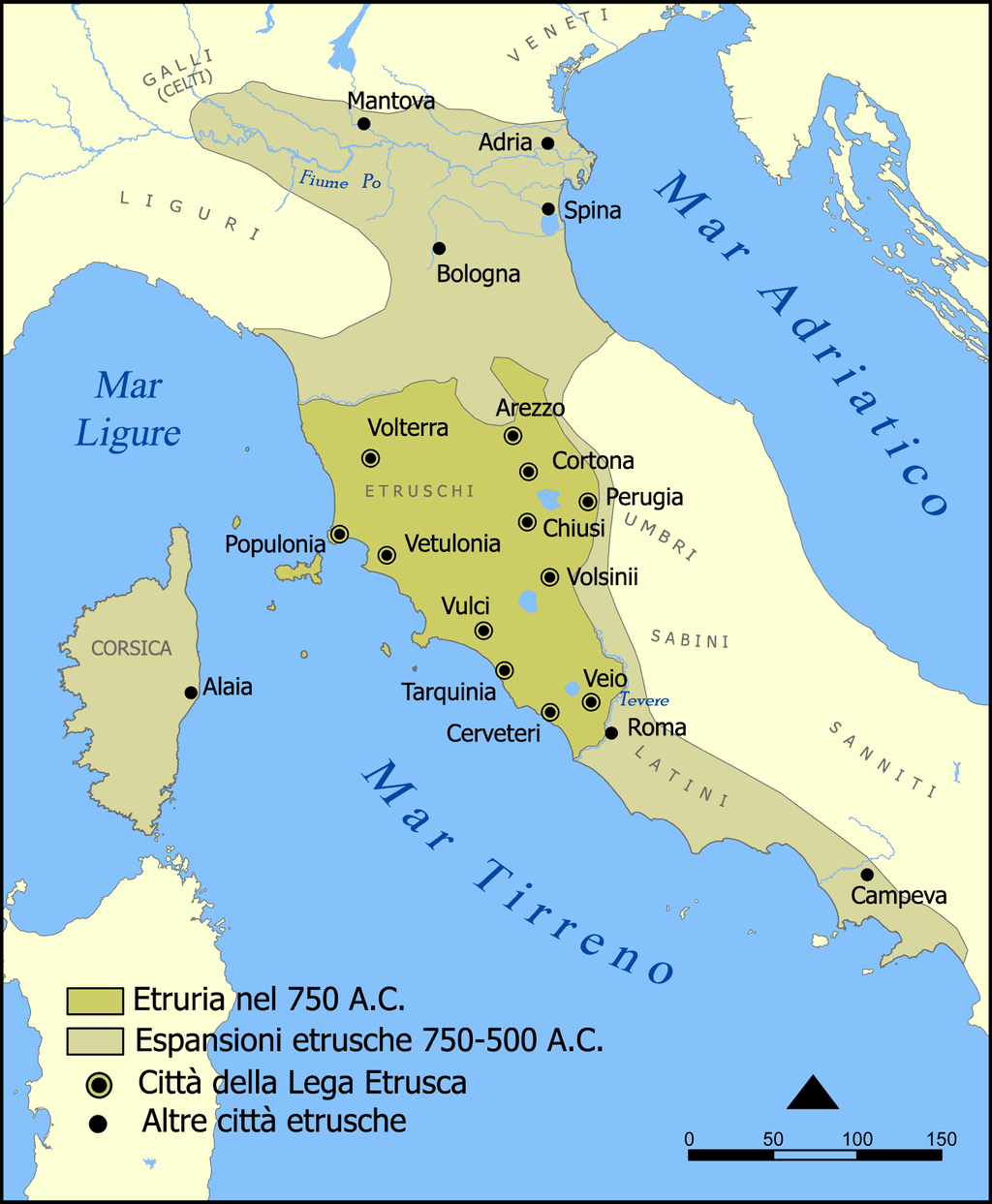 El origen de los etruscos, el poderoso pueblo que dominó Italia antes ...