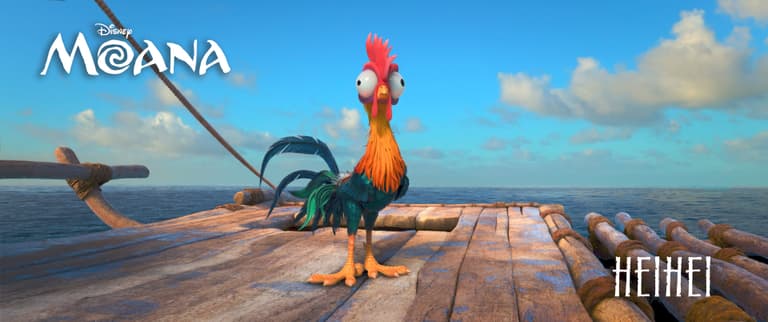 Conoce a los personajes de Moana, la película animada de Disney ...