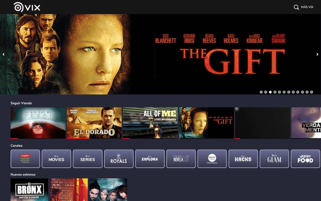 VIX CINE Y TV, el nuevo servicio de streaming que ofrece contenido ...