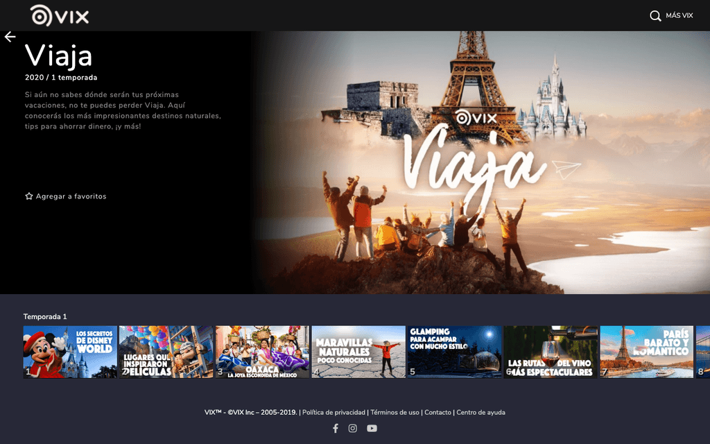 VIX CINE Y TV, el nuevo servicio de streaming que ofrece contenido ...