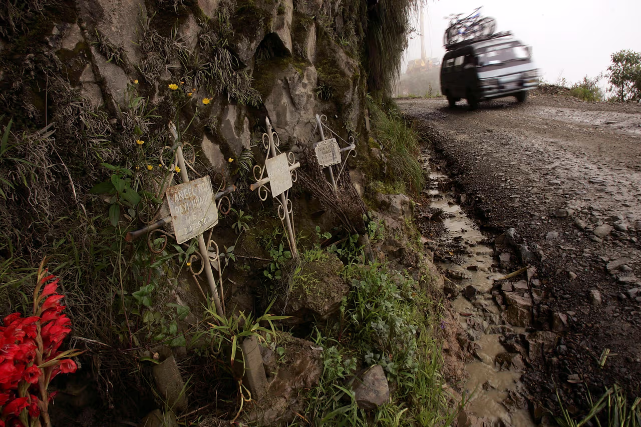 Las Cinco Carreteras Más Peligrosas Del Mundo A Bordo Ranking De