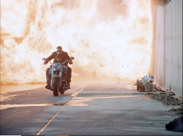 La escena de persecución en 'Terminator 2' se grabó sin CGI y es una ...
