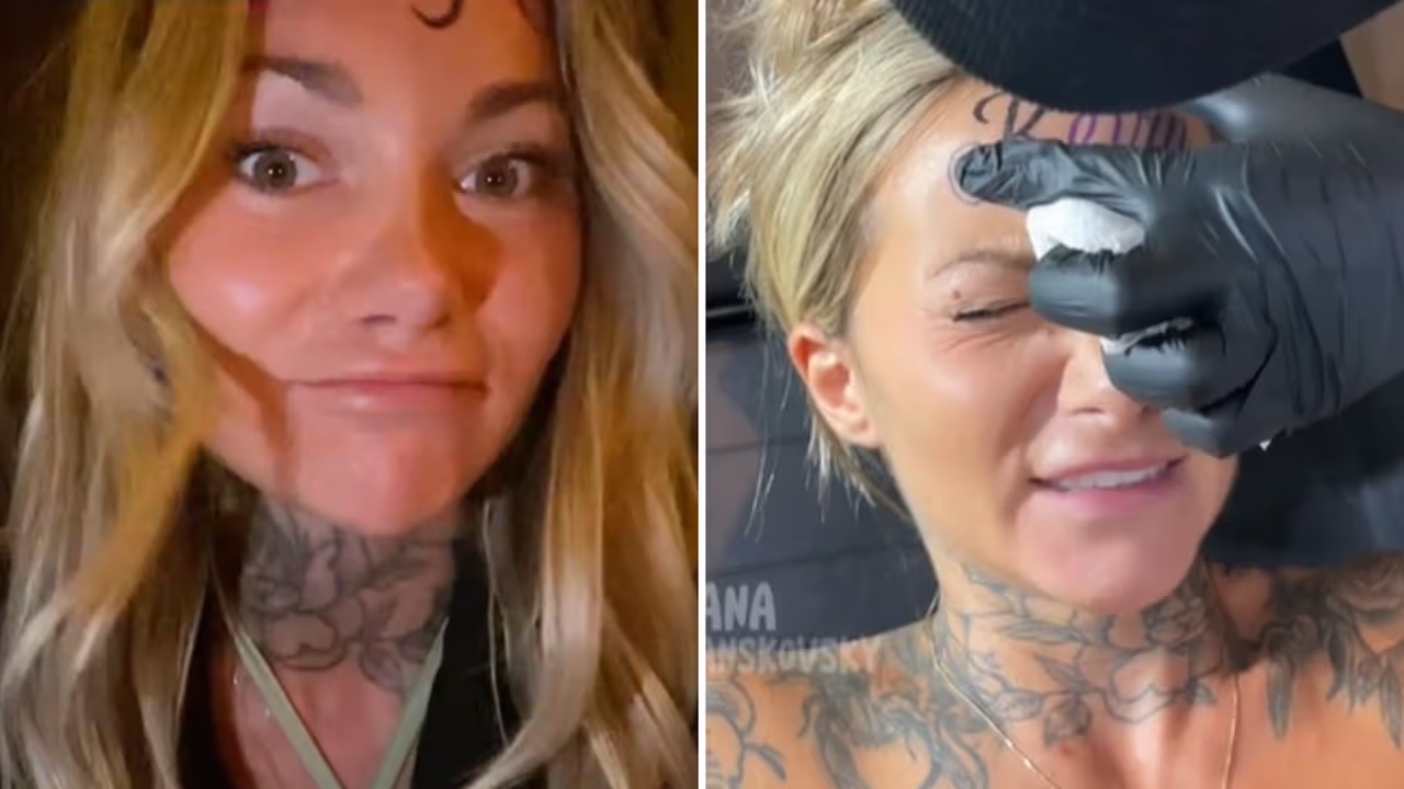 La influencer Ana Stanskovsky se tatuó el nombre de su novio en la ...