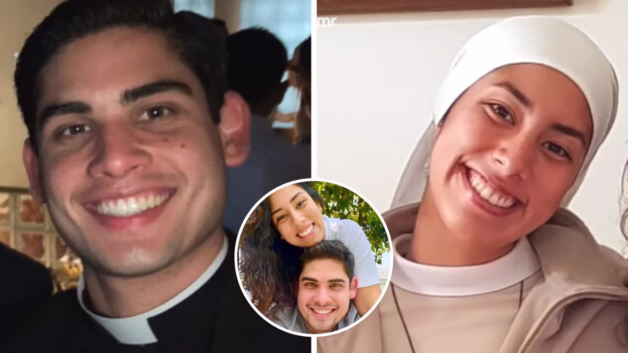 Sacerdote y monja se enamoran, dejan sus carreras religiosas e inician ...