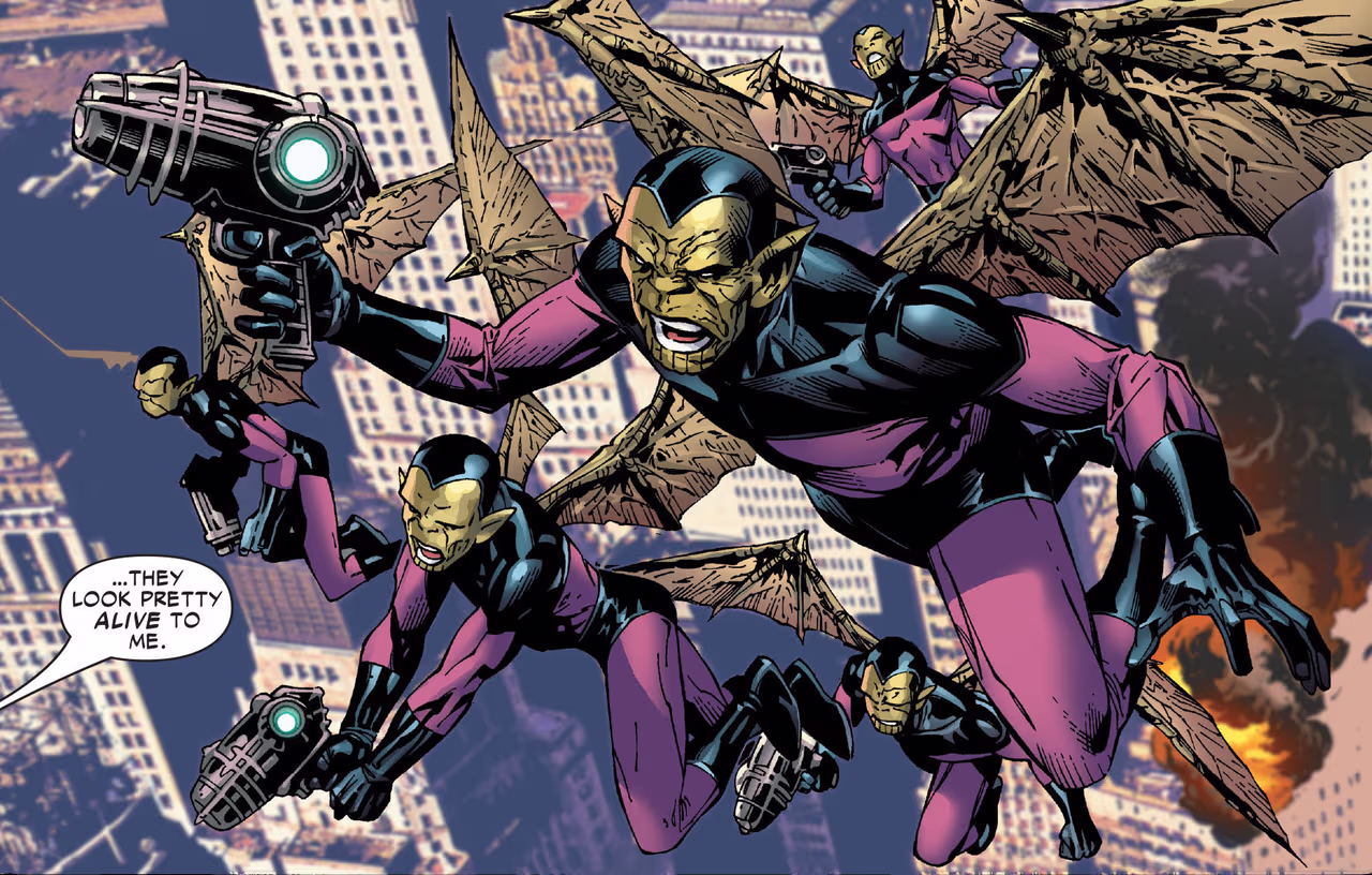 Conoce a los Skrull, los villanos de la película de Captain Marvel ...