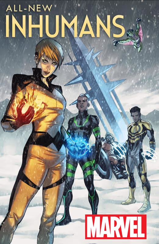 ¿Estás preparado para recibir a Crystal en All-New Inhumans #1 ...