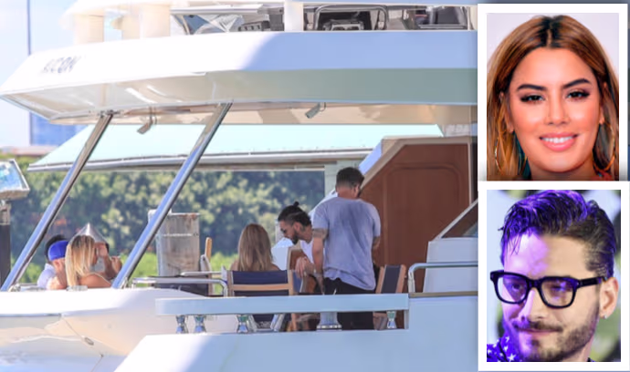 Por sus lentes y aretes, creemos que Ariadna cambió el yate de Gianluca ...