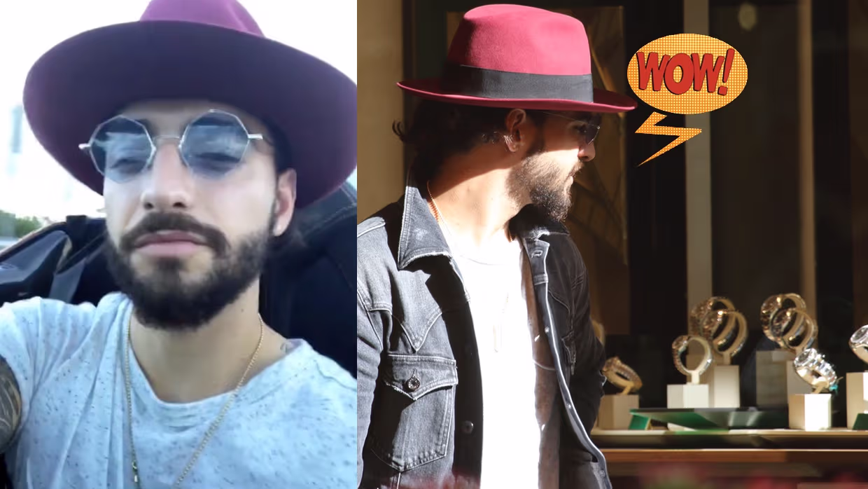 Uno más para su colección: Maluma sale de almorzar y se compra un reloj ...