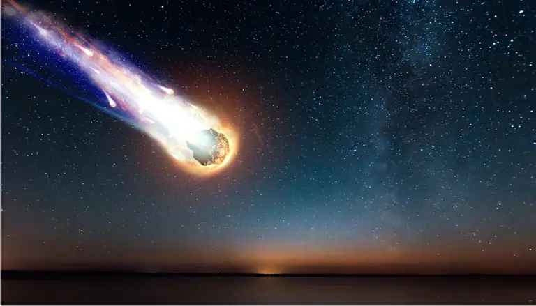 Captaron el momento en que un meteorito verde entró a la Tierra ¡fue un ...