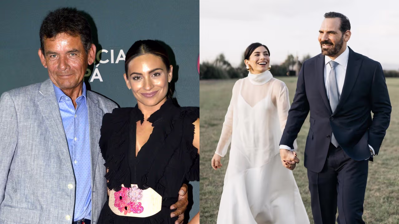 Ana Brenda Contreras estuvo acompañada de su fallecido padre en su boda ...