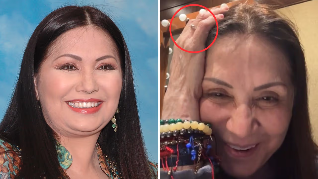 Ana Gabriel afirma que “ya está casada” y aparece con anillo: revelan ...