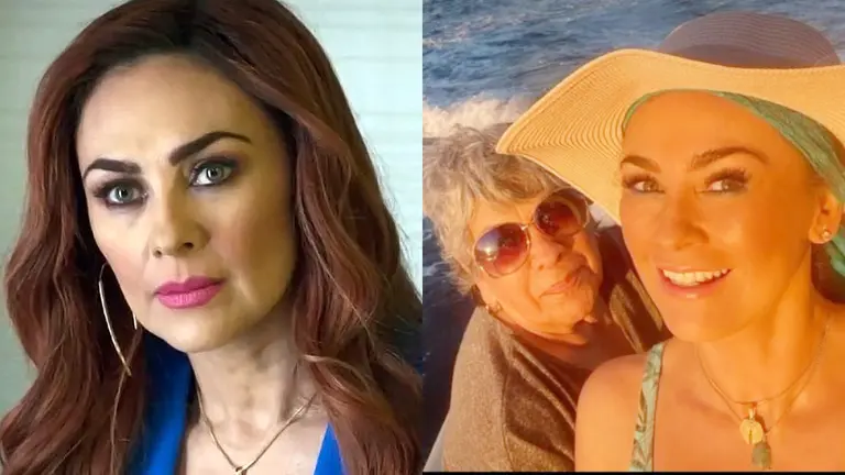 Aracely Arámbula reacciona tras muerte de su madre: así reaparece | Univision Famosos | Univision