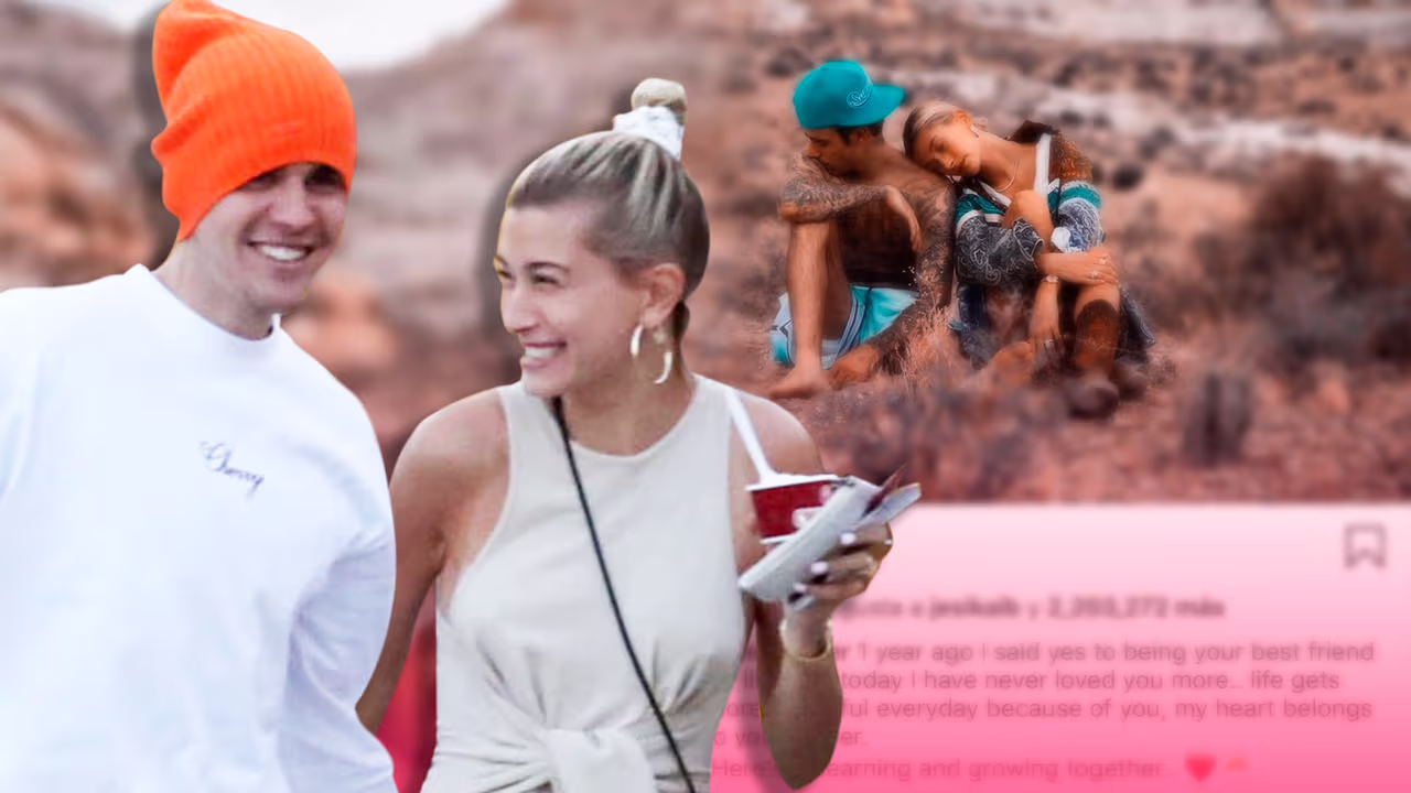 Hailey Baldwin celebró un año del compromiso con Justin Bieber con un ...