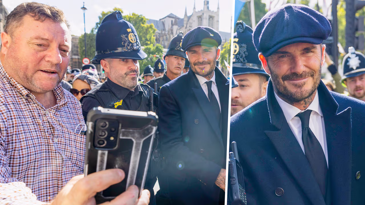 David Beckham y funeral reina Isabel: el exfutbolista hace fila para ...