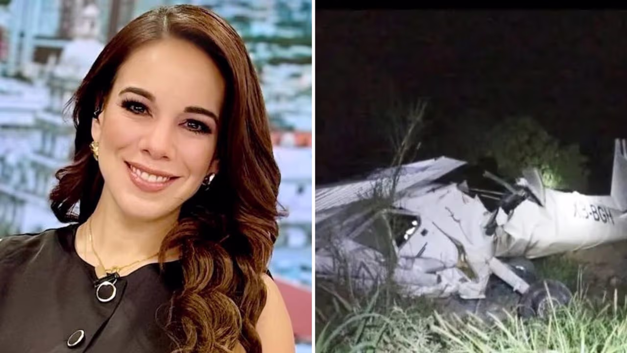 ¿Por qué la periodista Débora Estrella viajaba en la aeronave que se ...