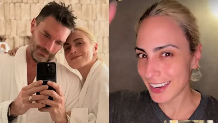 Esposa de Julián Gil responde a quienes la critican por su nuevo color ...