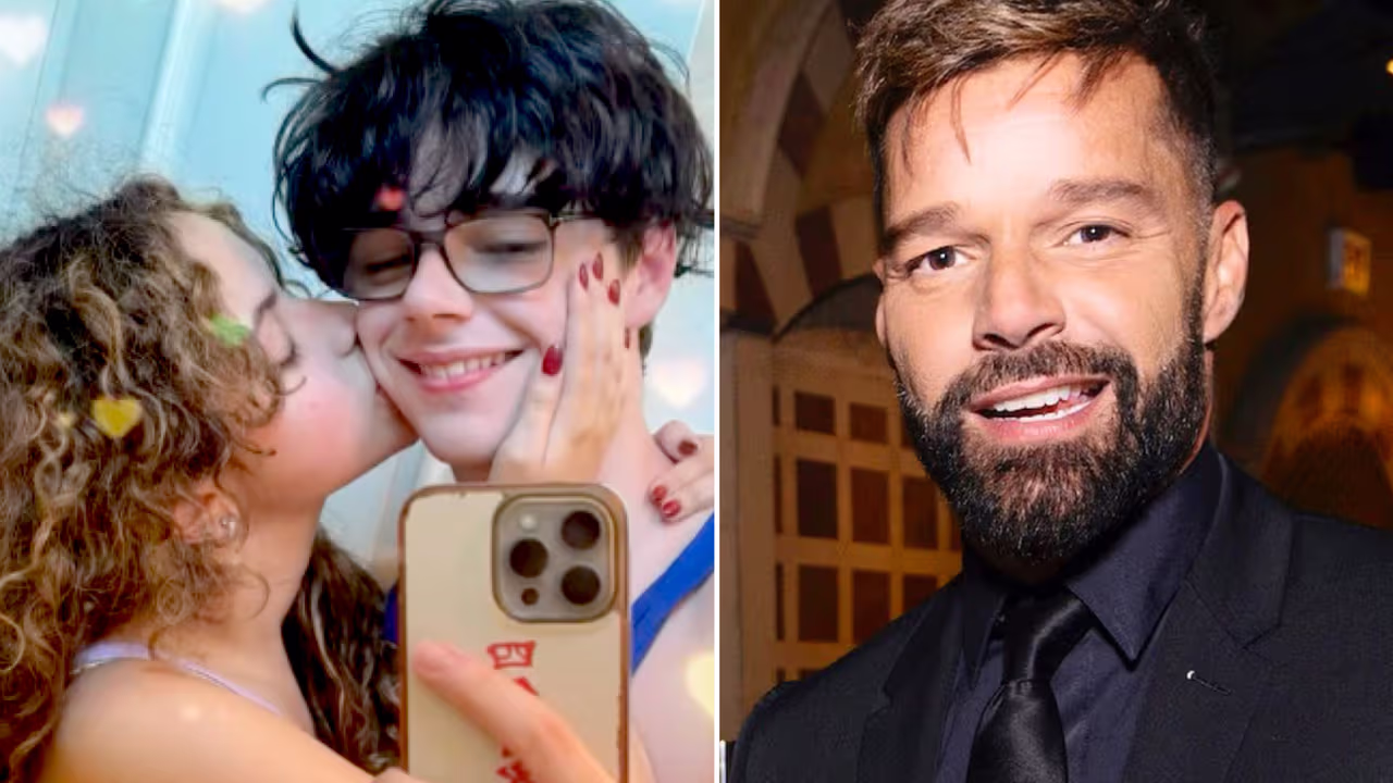 Hijo de Ricky Martin presume a la chica que sería su novia: “Mi nena ...