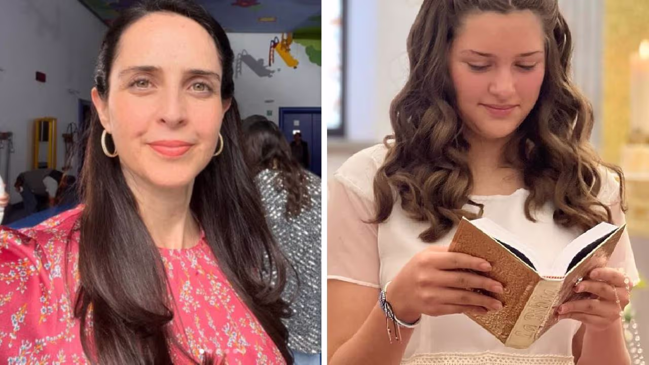 Hija de Irán Castillo hace su primera comunión y sorprende por lo ...