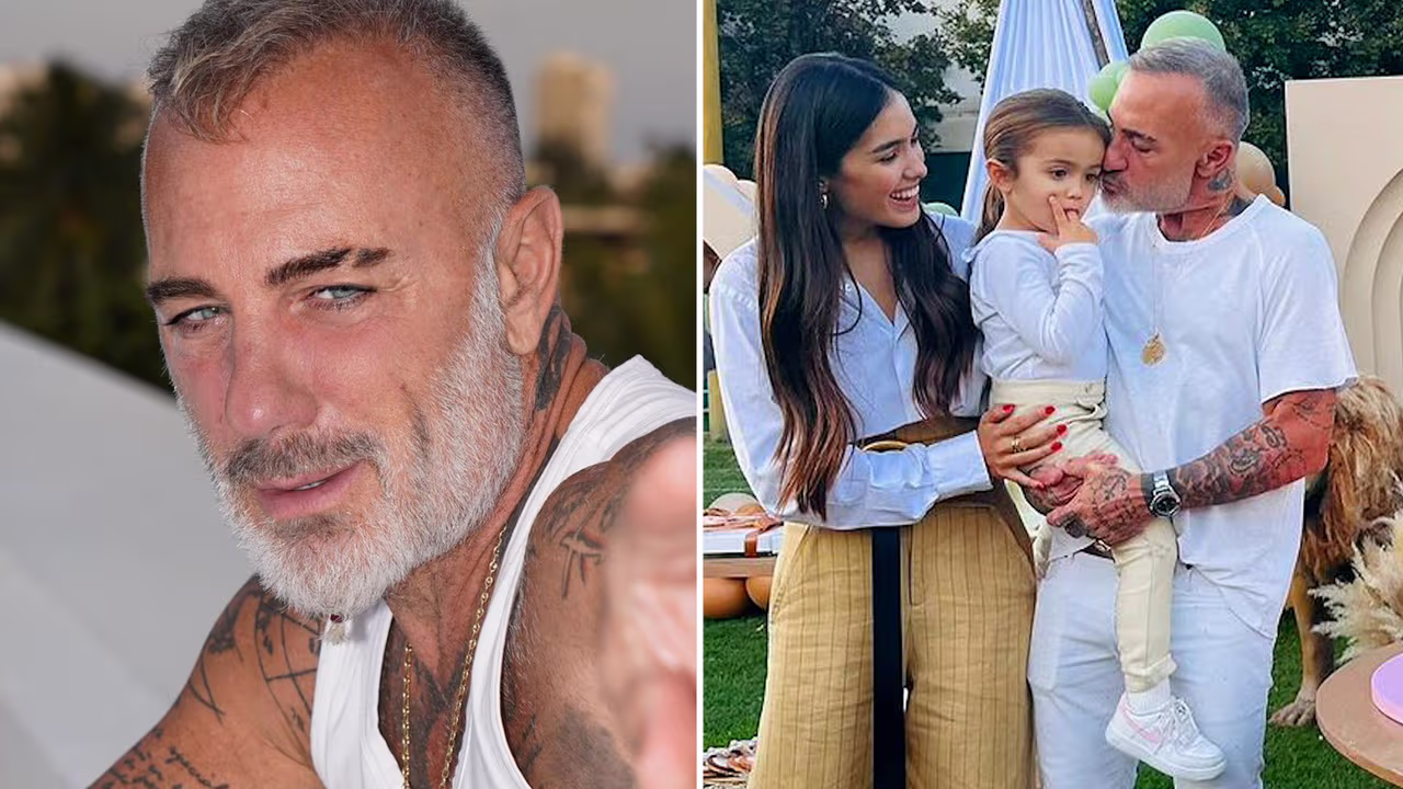Gianluca Vacchi celebró los 3 años de su hija Blu Jerusalema con un ...