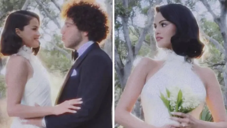 La boda de Selena Gómez y Benny Blanco: las primeras fotos como marido y mujer | Univision ...