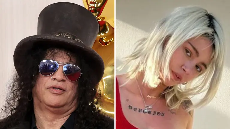 Slash anuncia la “devastadora” muerte de su hijastra de 25 años: ella ...