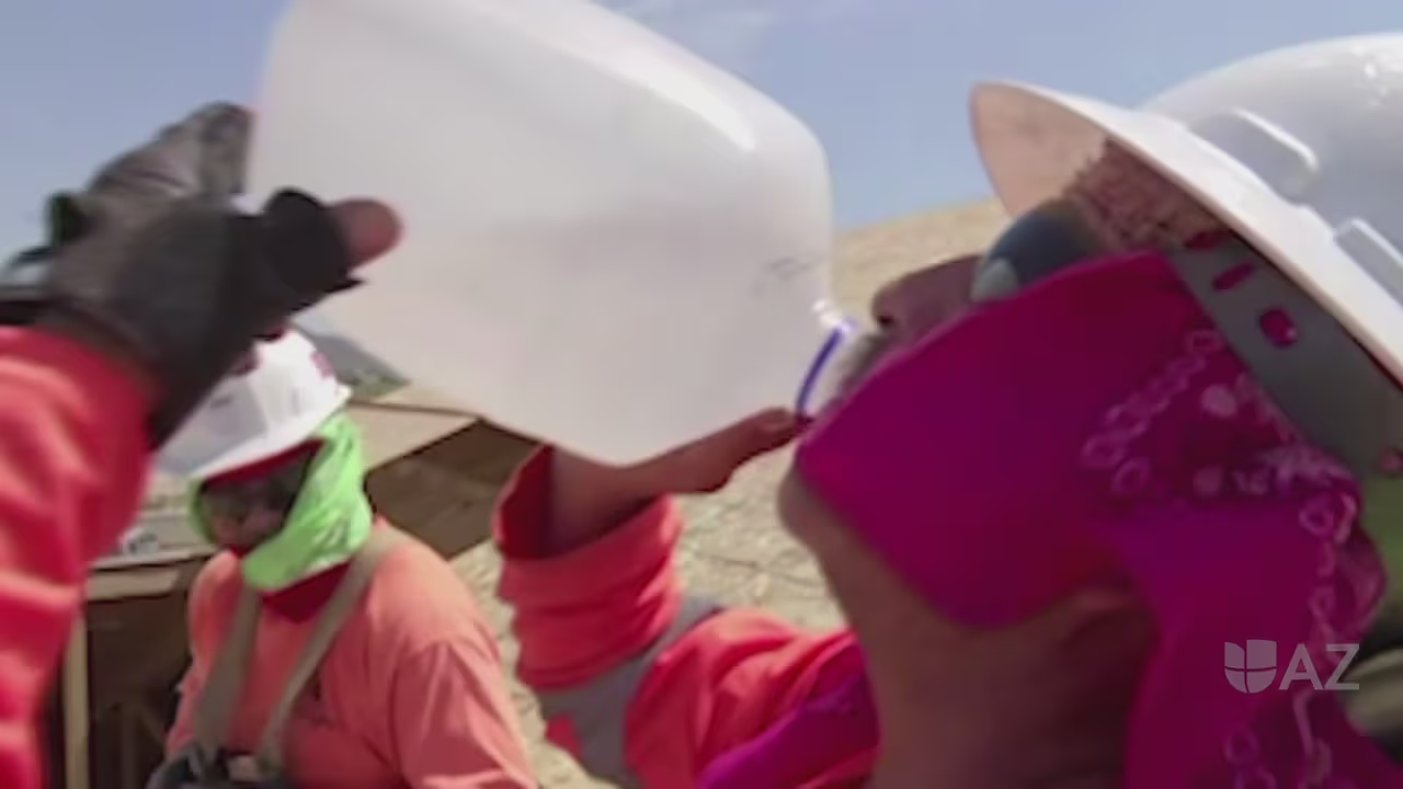 Regresa en calor a Arizona. ¿Cómo protegerse? | Video | Univision ...
