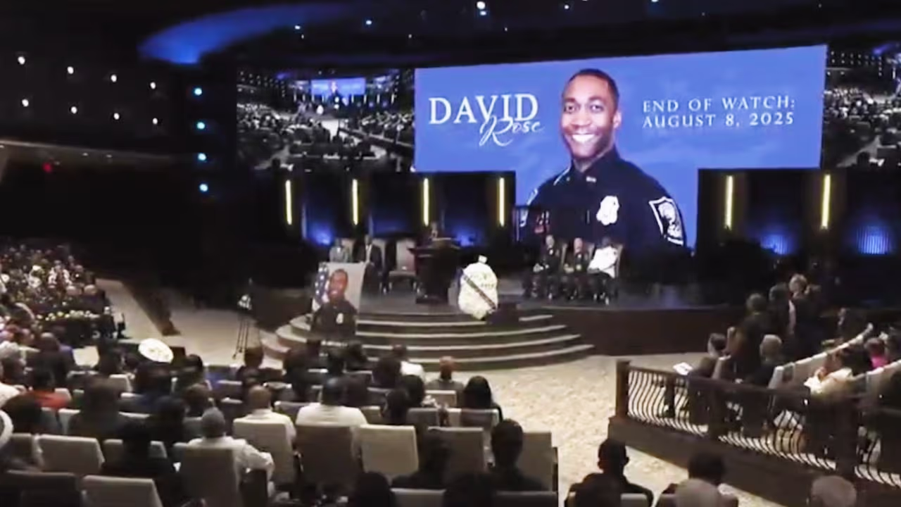 Funeral David Rose: familiares y amigos despiden al oficial que murió ...