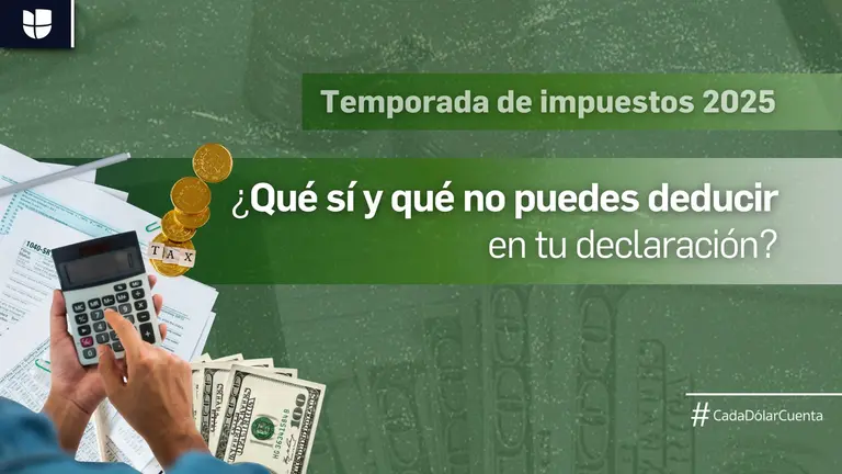 Declaración de impuestos 2025: IRS detalla qué puedes deducir en tu declaración de impuestos ...